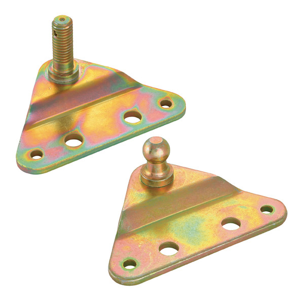 FLAT BKT WITH BALL PIN - GAS SPRING