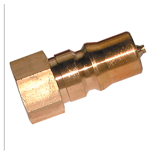 1/4' BSP BRASS PLUG VITON