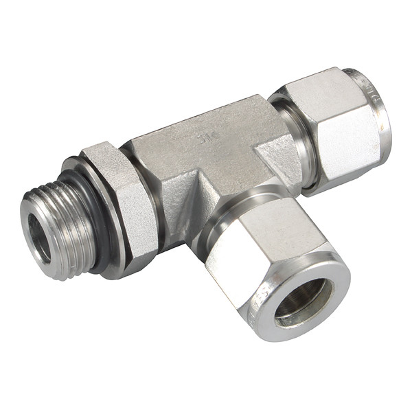 1.1/16"-12 SAE/MS Tee