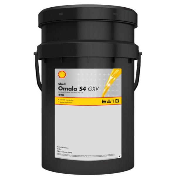 20LT Shell Omala S4 GXV220