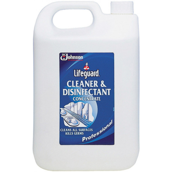 Lifeguard Cleaner & Disinfectant Concentrate 5 litres