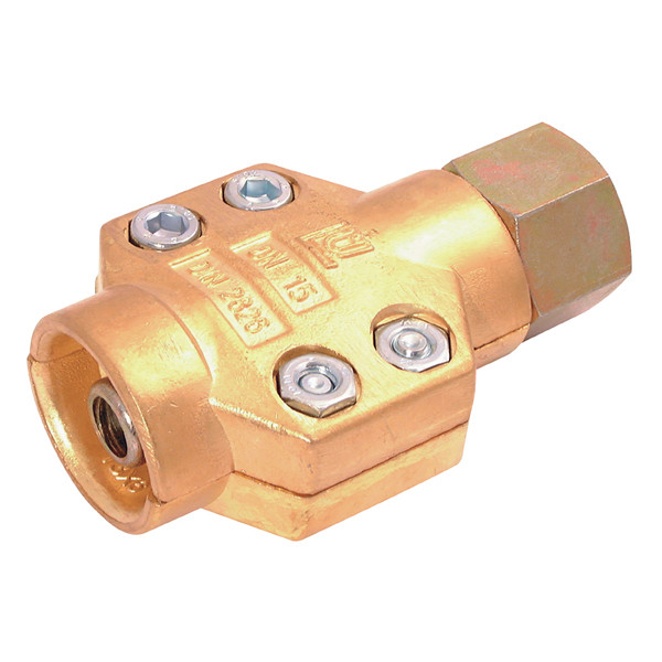 1/2" FEMALE STEEL STEAM CLAMP AND COUPLING