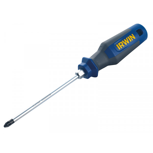 IRWIN Pro Comfort Screwdriver Pozi Tip PZ2 x 125mm