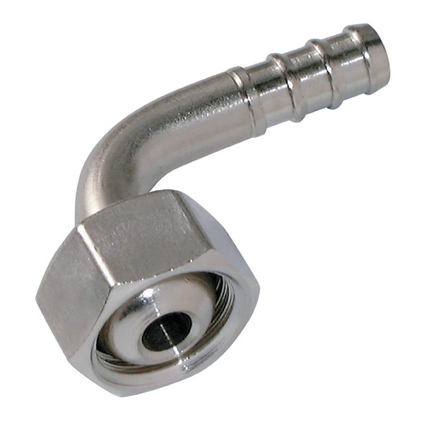 25MM ID HOSE X 1" 90? ELBOW CONE BRASS