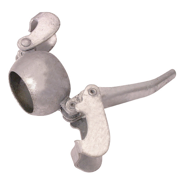 LEVER LOCK MALE END CAP 5 C/W CLOSURE