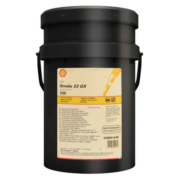 20LT Shell Omala S2 GX220