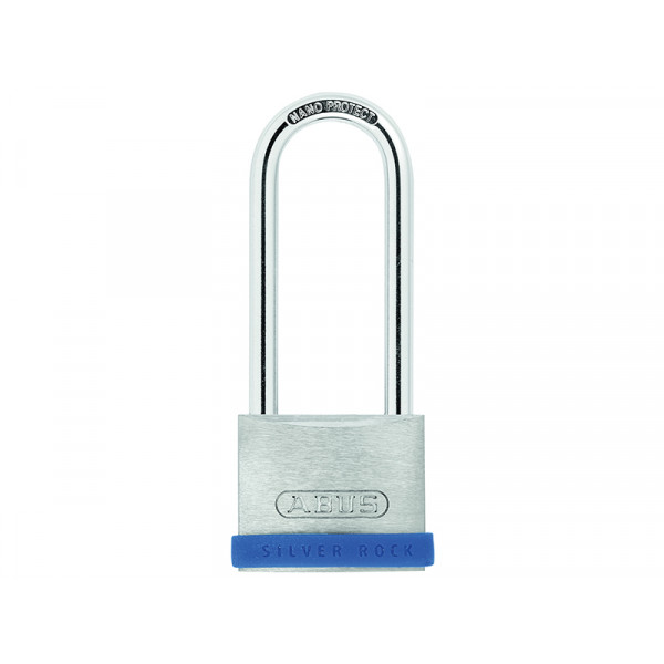 ABUS Mechanical 40mm Silver Rock 5 Padlock Long Shackle 63mm