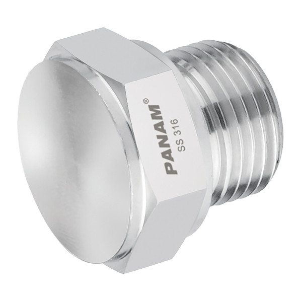1/2" BSPP 10KPSI 316 PLUG