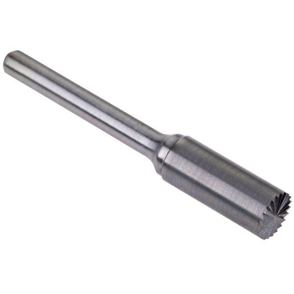 6.4mm Carbide Rotary Burr, Cylinder With End Cut, Bolt Removal (P100)