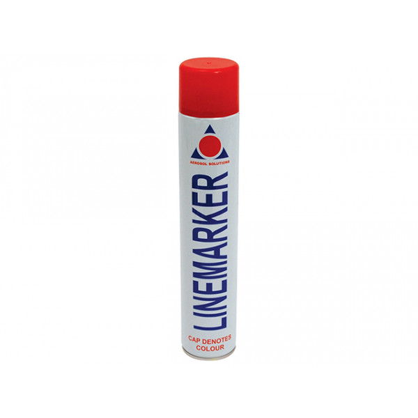 Aerosol 0902 Line Marking Spray Paint Red 750ml