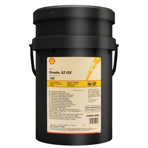 20LT Shell Omala S2 GX100