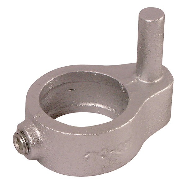 SIZE 2 GATE HINGE PIPE CLAMPS H.RAIL