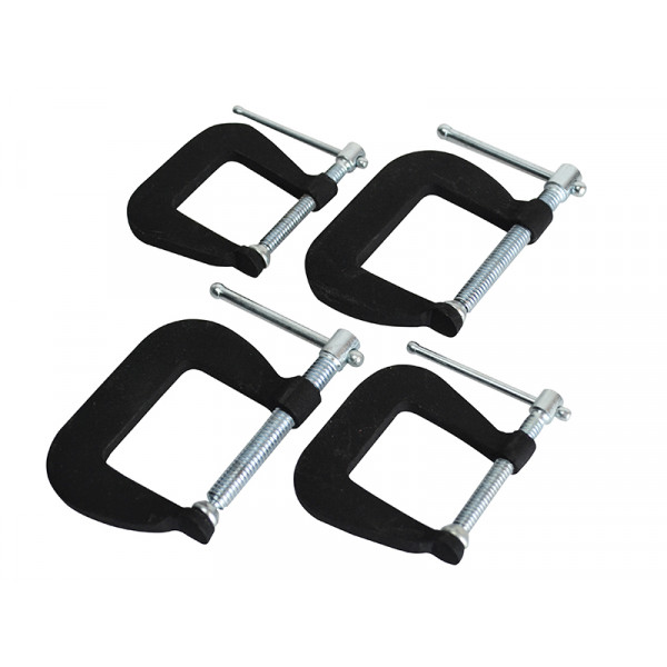 Faithfull Forged Mini Clamp Set, 4 Piece