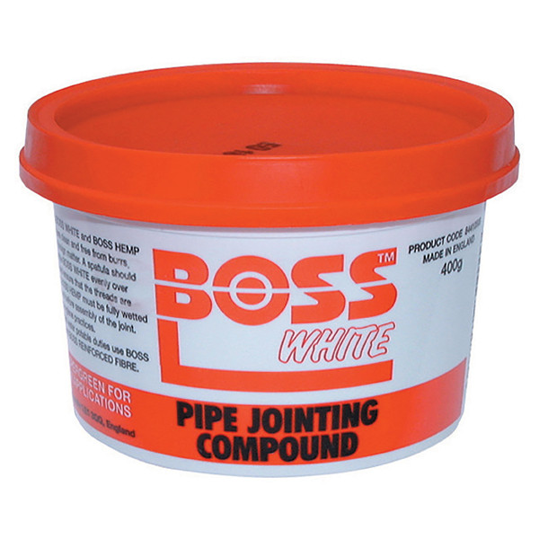 BOSS WHITE JOINTING PASTE 400GRM TUB