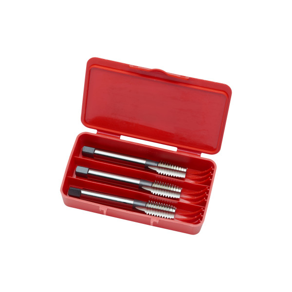 7/16 Inch x 14 HSS ISO Straight Flute BS Whitworth Hand Tap Set (E515)