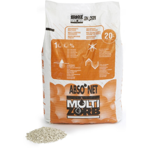 Absorbent Granules Superwhite Multizorb 20L