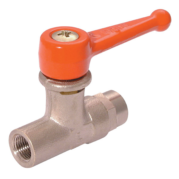 1/2"BSPF x 13mm 12mm OD Ball Valve 2/2 with Push-in