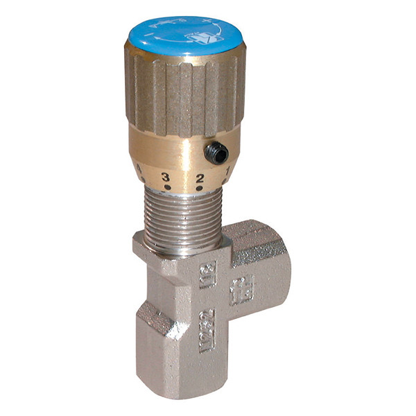 1/4" BSP UNIDIRECTIONAL 90 FLOW VALVE