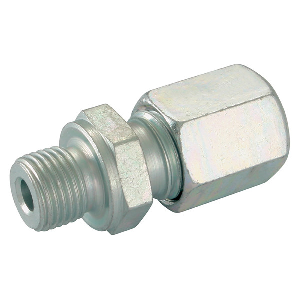 18MM OD X 3/8" BSPP MALE STUD STEEL (L)