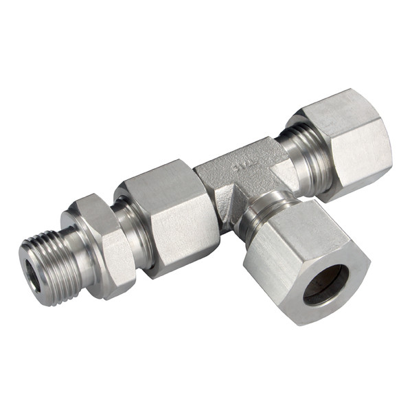 1/4" BSP x 8mm Outside Diameter Tee