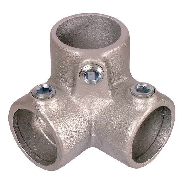 3X60MM 3WAY ELBOW 90 PIPE CLAMPS H.RAIL