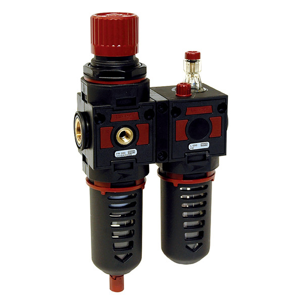 3/8" BSP Parallel Female /Regulator + Lubricator
