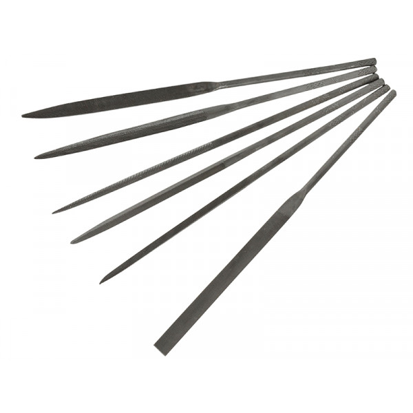 Crescent Nicholson Red Wallet Needle Mini File Set 6 Piece 42030