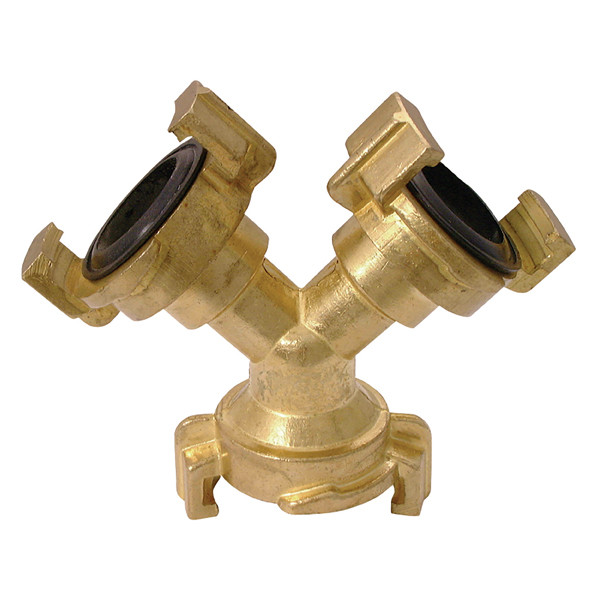 BRASS WATER COUPLING TRIPLE OUTLET